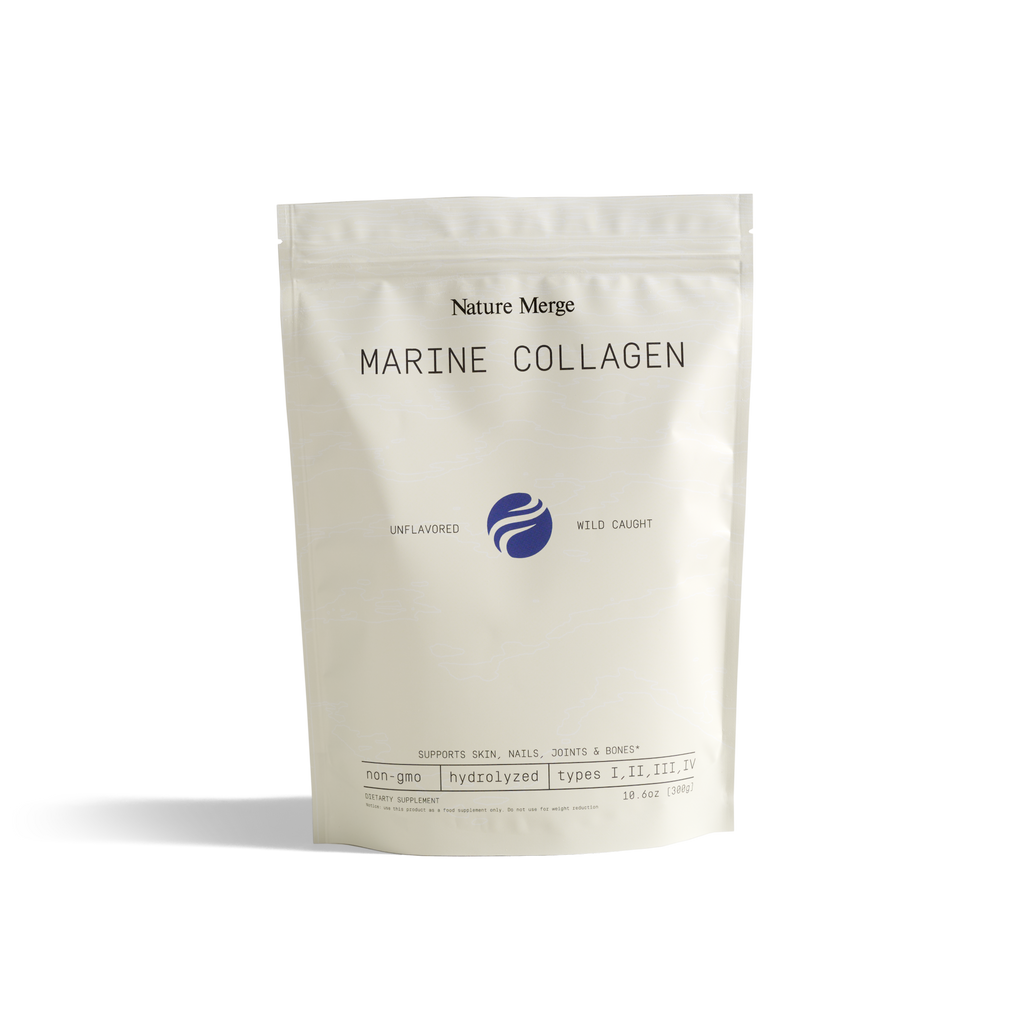 Nature Merge Marine Collagen – Types I-IV – Wild-Caught Powder